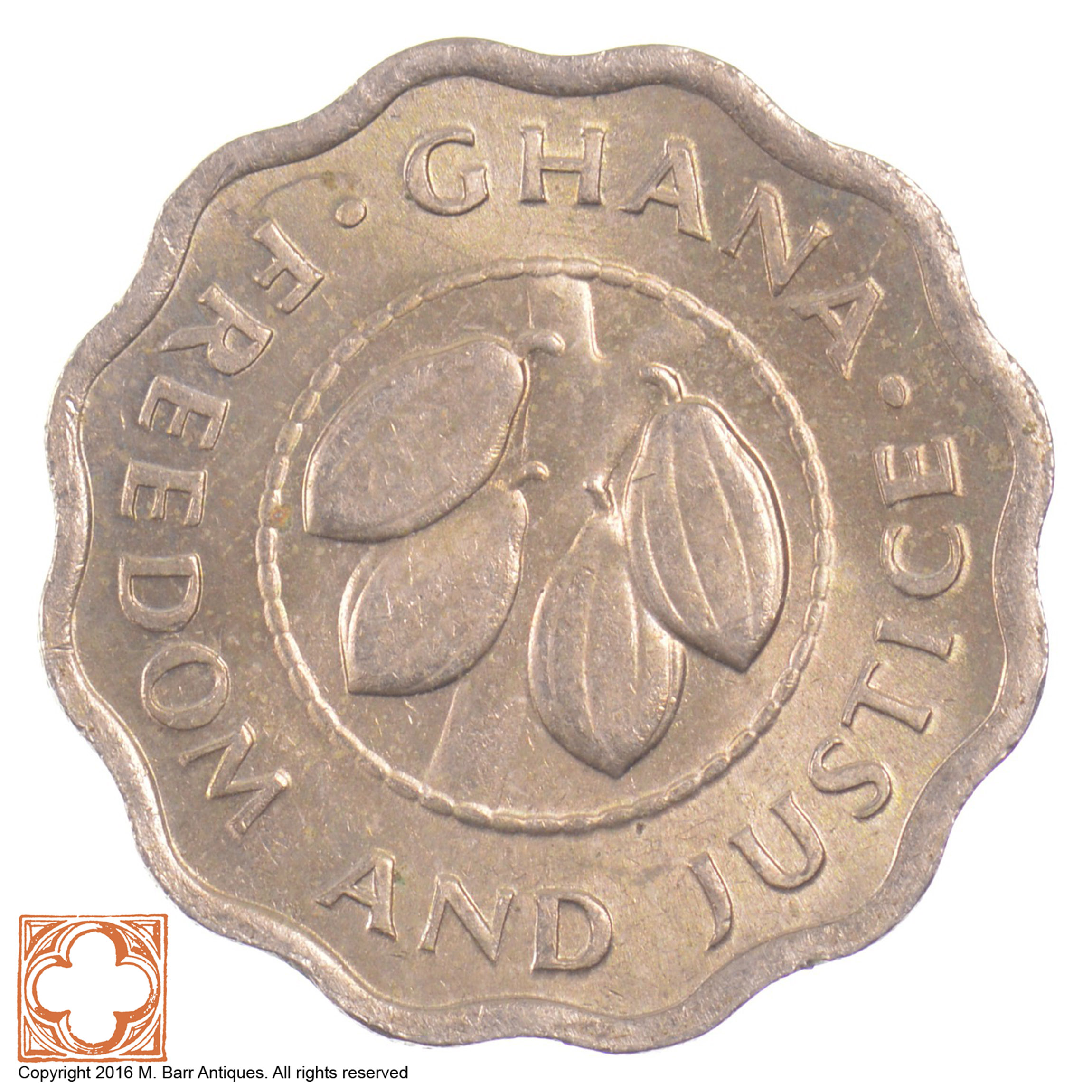 1967 Ghana 2 1/2 Pesewas | Property Room