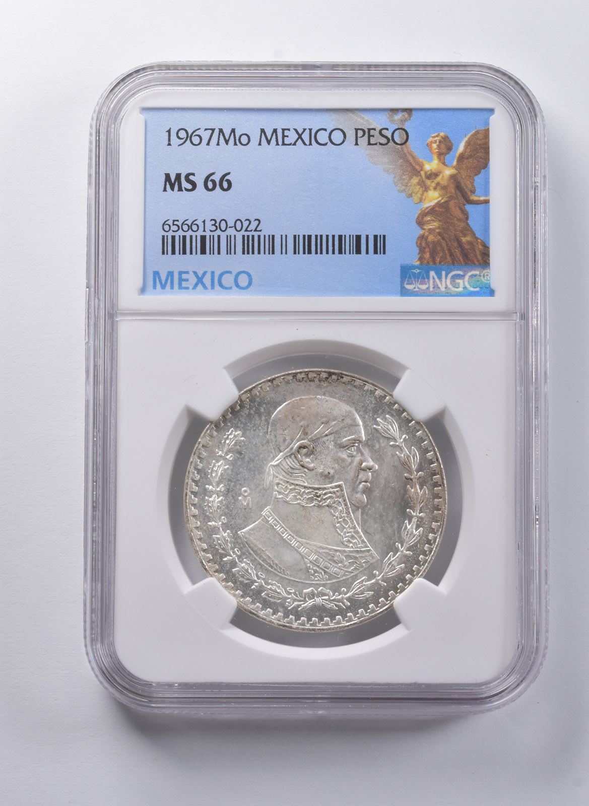 1967 Mexico 1 Peso SILVER NGC MS66 MEXICO Mexican | Property Room