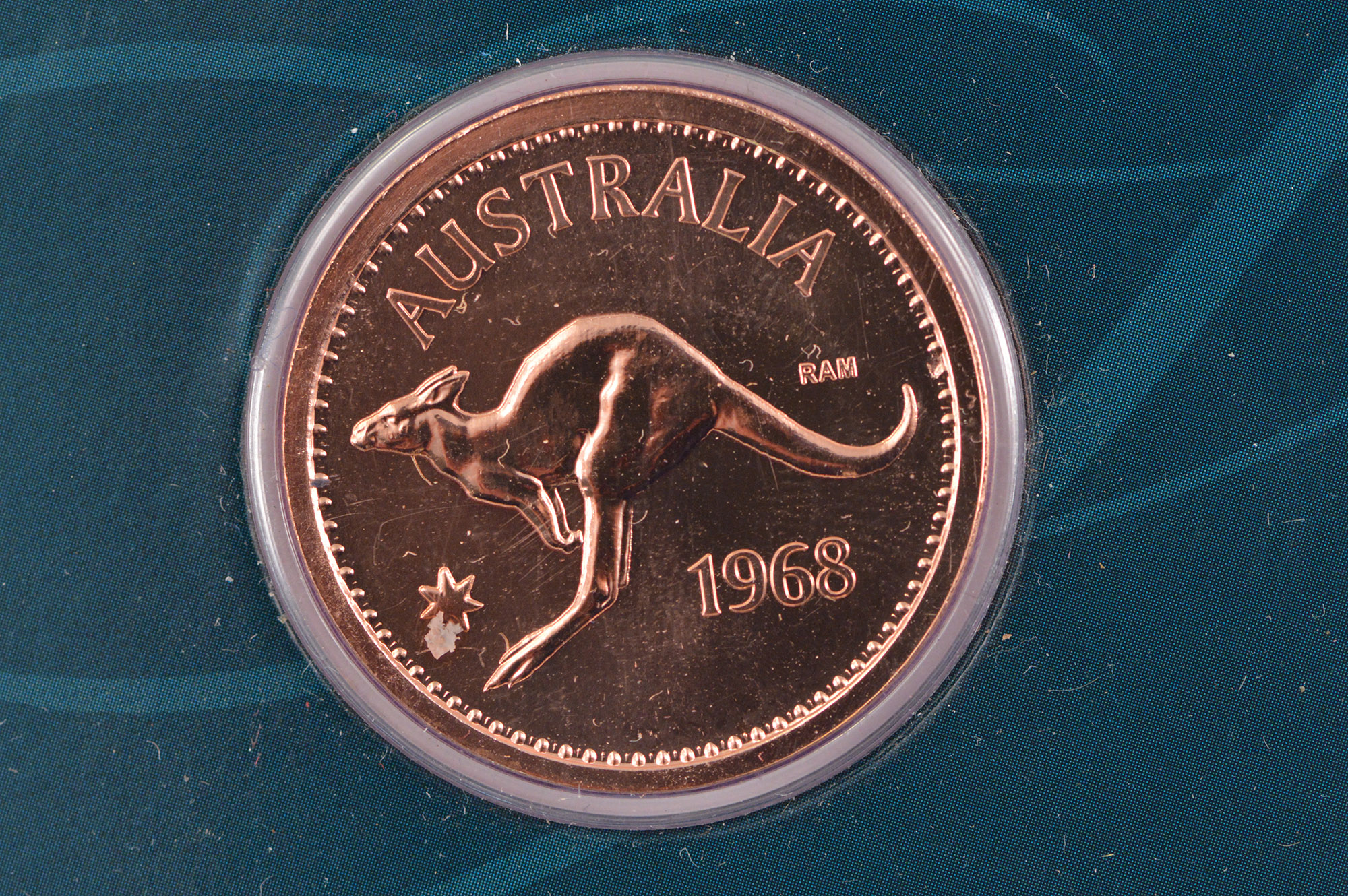 1968 Australia Penny Token, Royal Australian Mint | Property Room