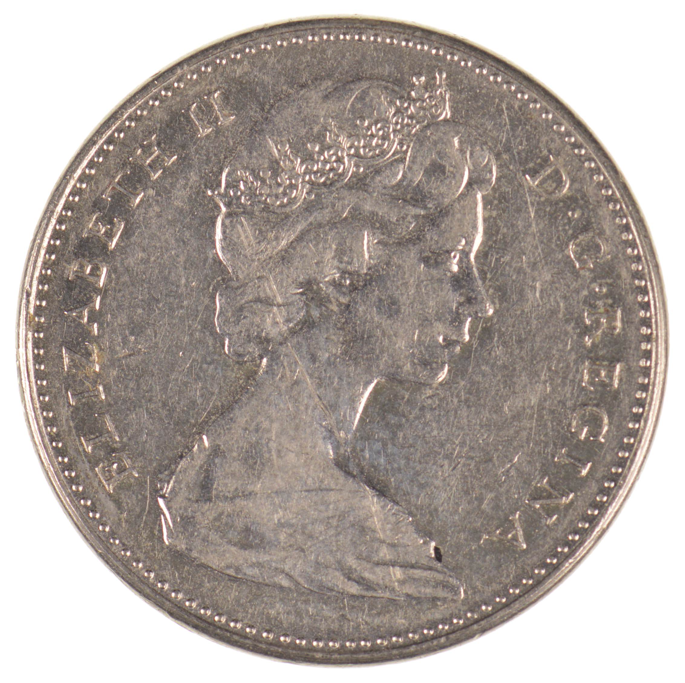 1968 Canada 5 Cents Queen Elizabeth II | Property Room