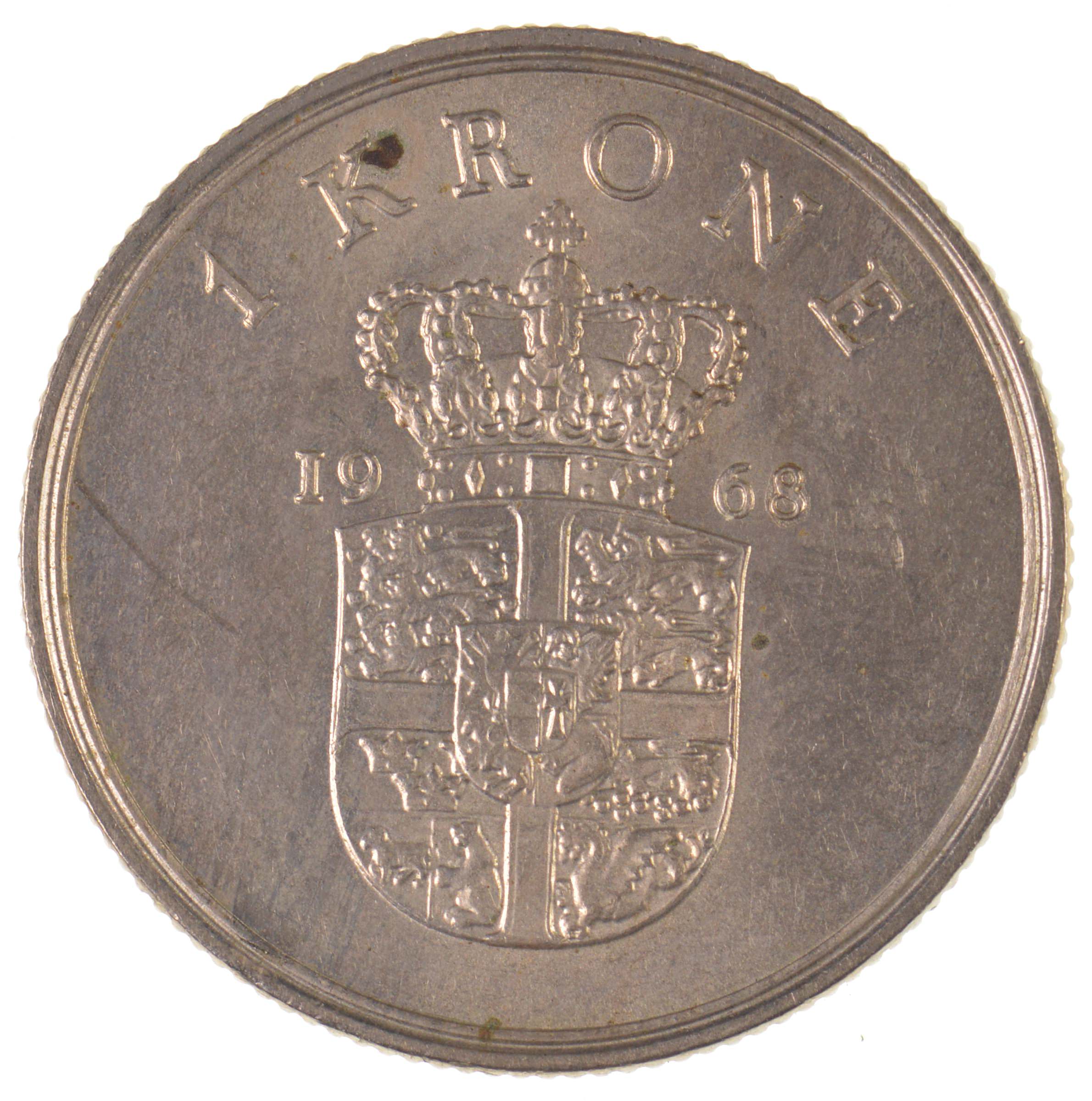 1968 Denmark 1 Krone | Property Room