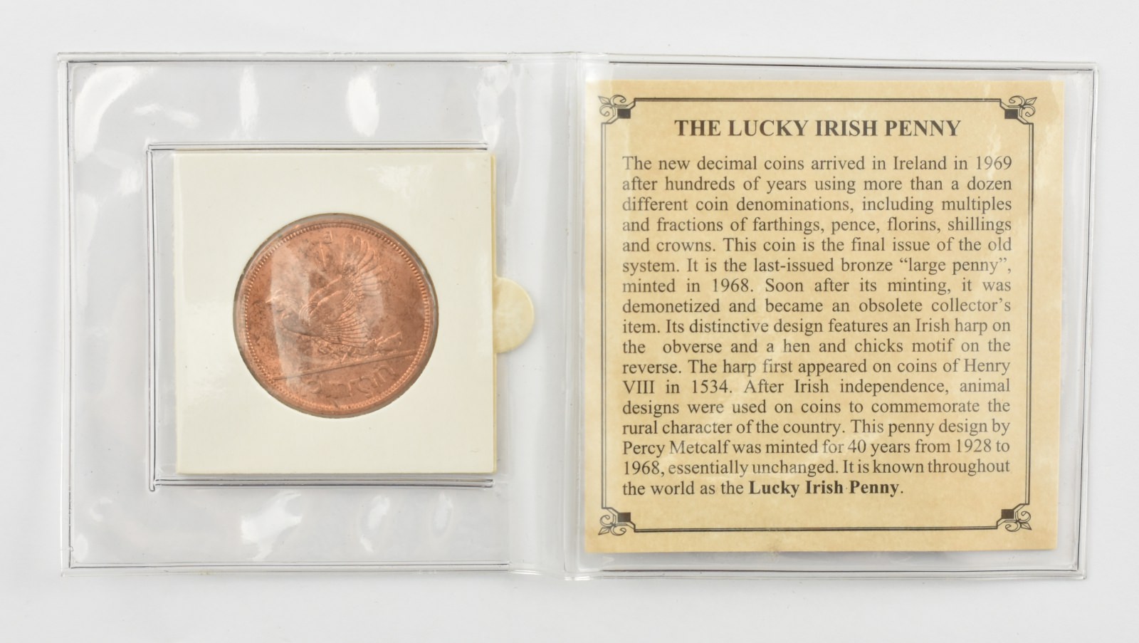 1968 Ireland 1 Pingin - The Lucky Irish Penny | Property Room