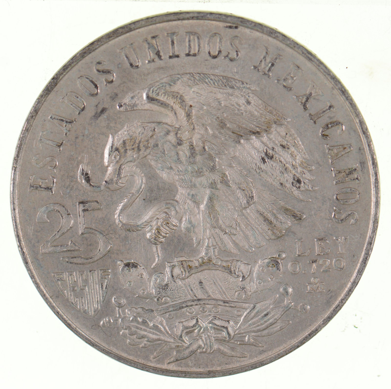 1968 Mexico 25 Pesos | Property Room