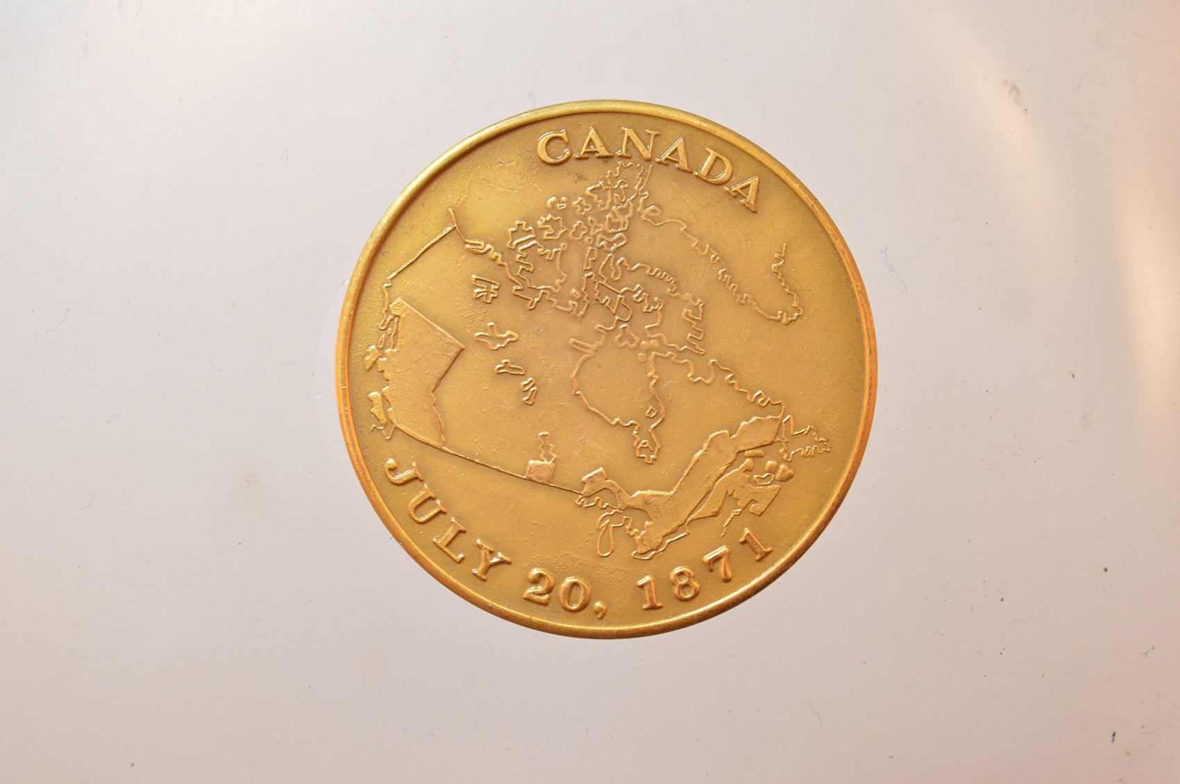 1971 British Columbia Centennial Commemorative Medallion | Property Room