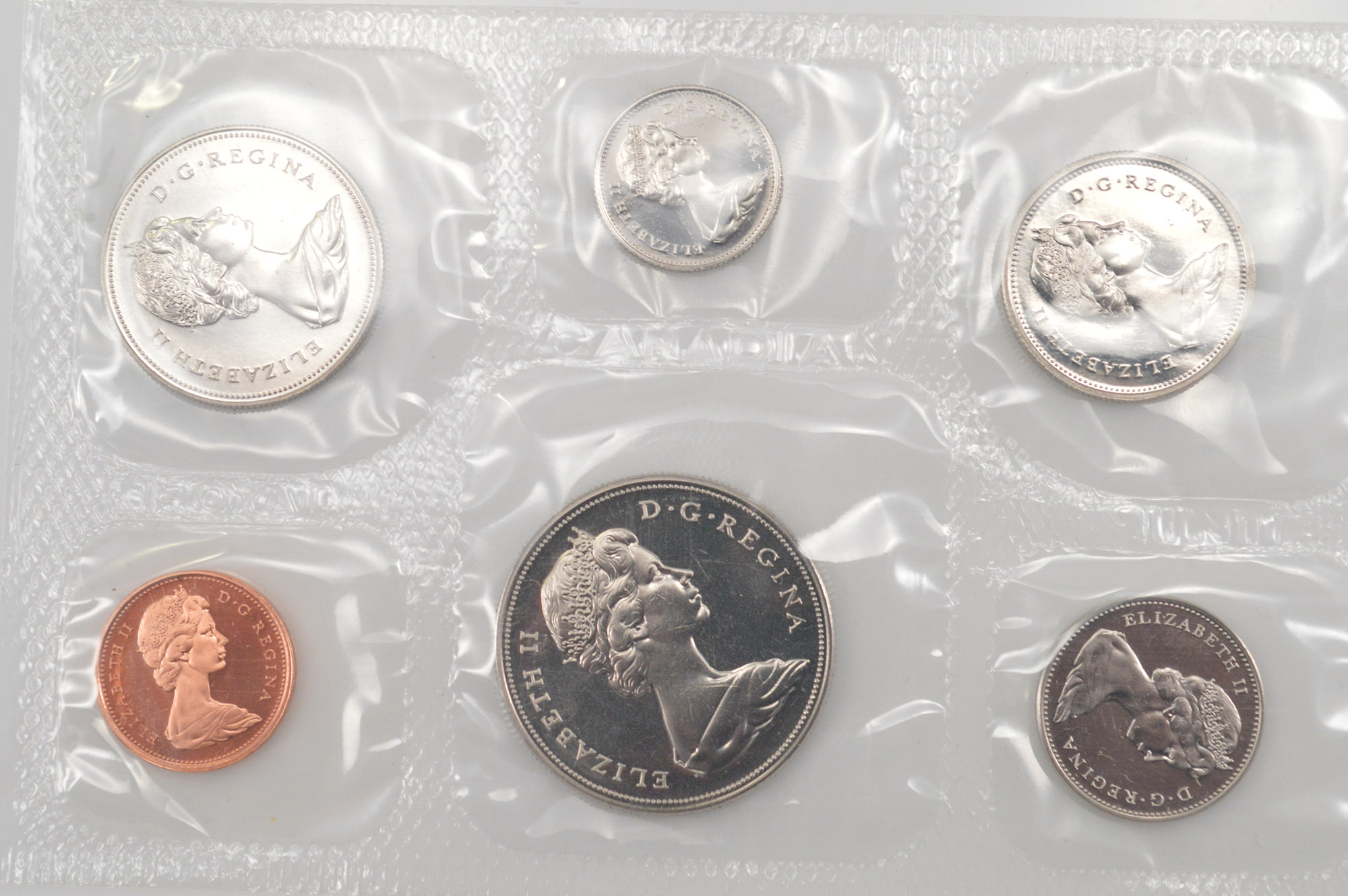1971 Canadian Mint 6 Coin Set | Property Room