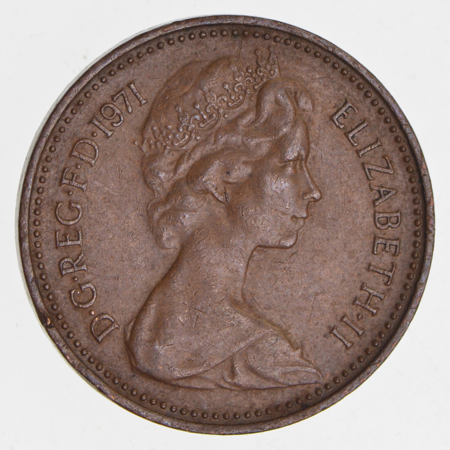 1971 Great Britain 1 New Penny | Property Room