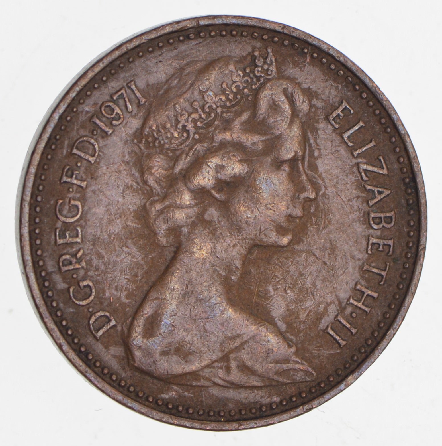 1971 Great Britain 1 New Penny | Property Room