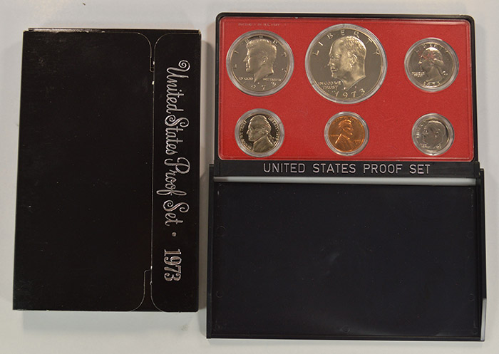 1973-S Cameo Proof Set - Lower Mintage Date - First Year Proof Set with ...