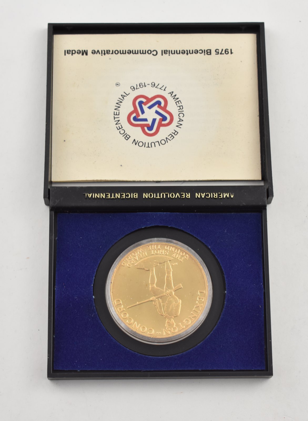 1976 1776 Bicentennial Official US Mint Historic Commemorative Medal ...