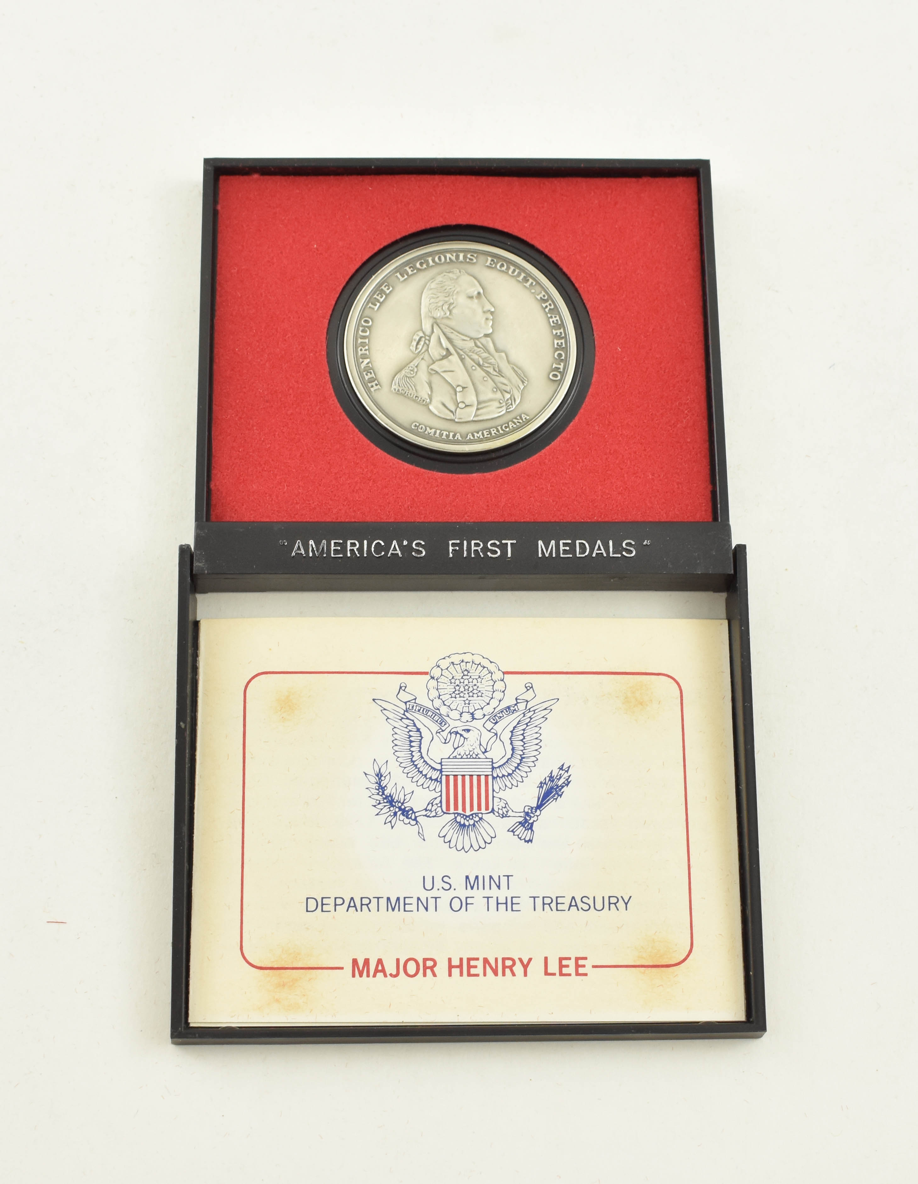 1976 1776 Bicentennial Official US Mint Historic Commemorative Medal ...