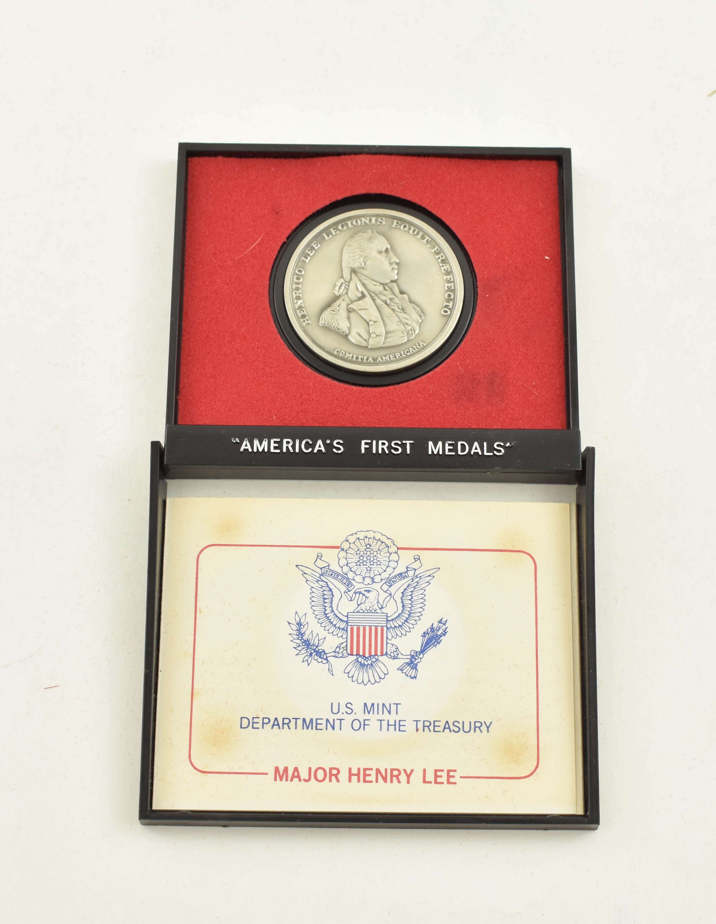 1976 1776 Bicentennial Official US Mint Historic Commemorative Medal ...