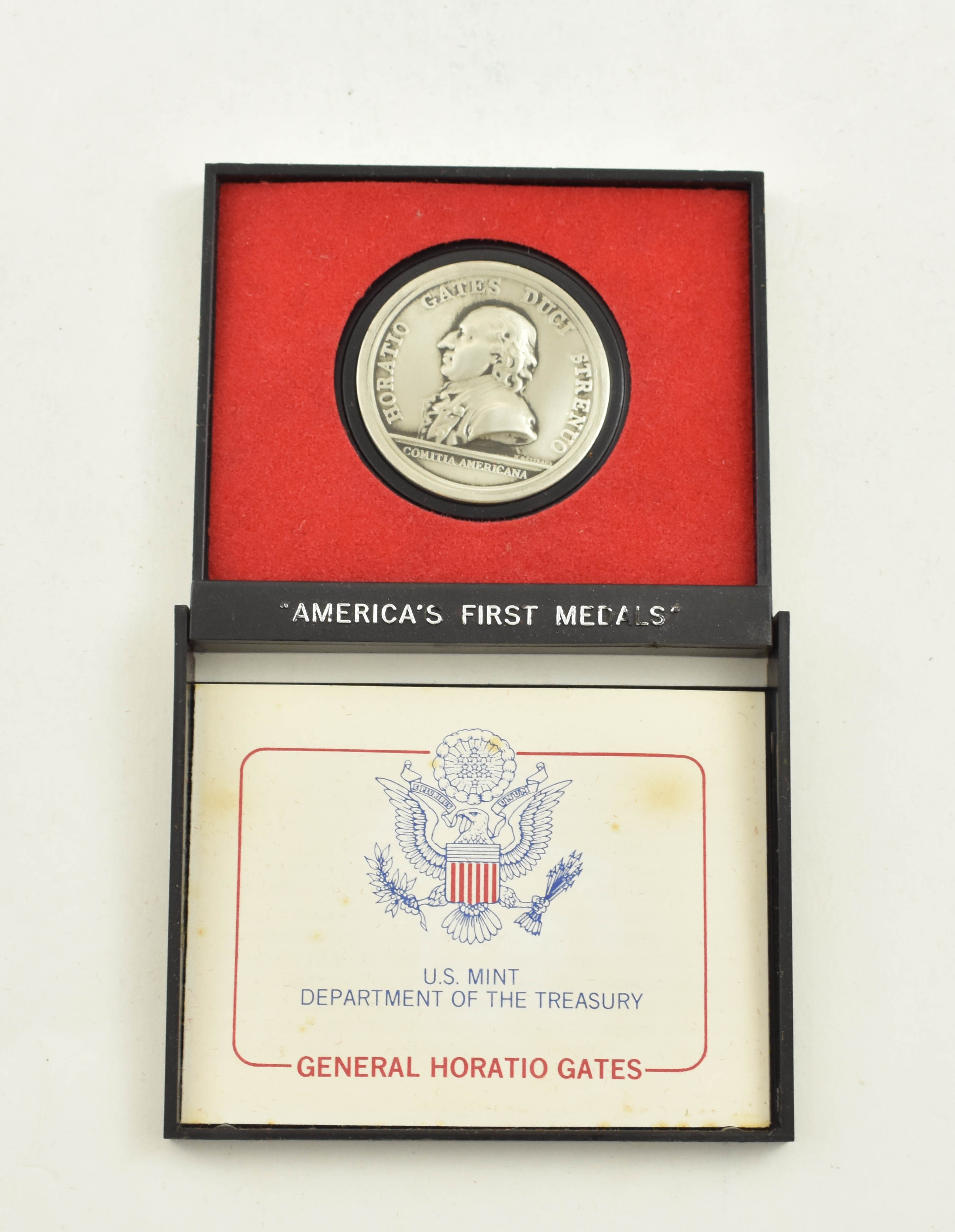 1976 1776 Bicentennial Official US Mint Historic Commemorative Medal ...