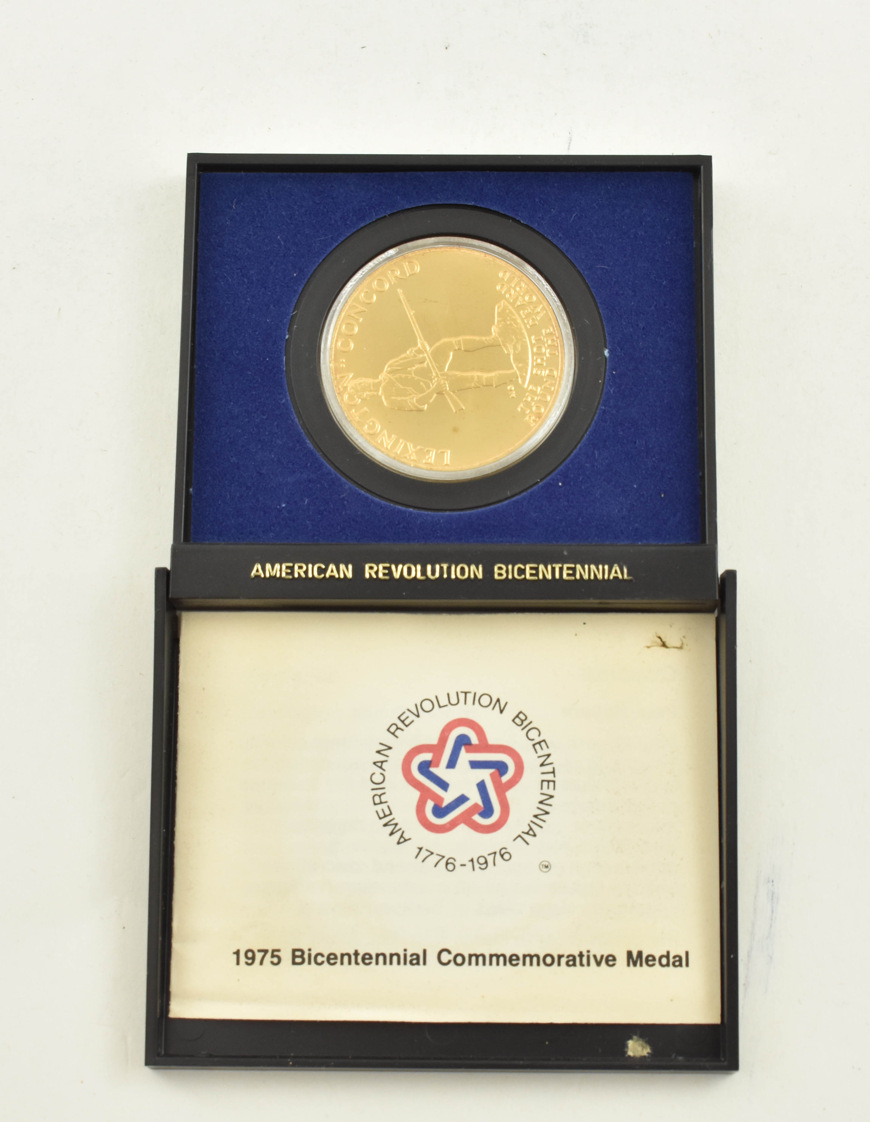 1976 1776 Bicentennial Official US Mint Historic Commemorative Medal ...