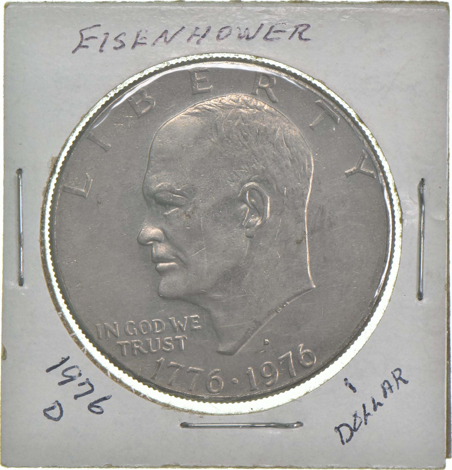 1976-D Eisenhower Bicentenial Dollar | Property Room