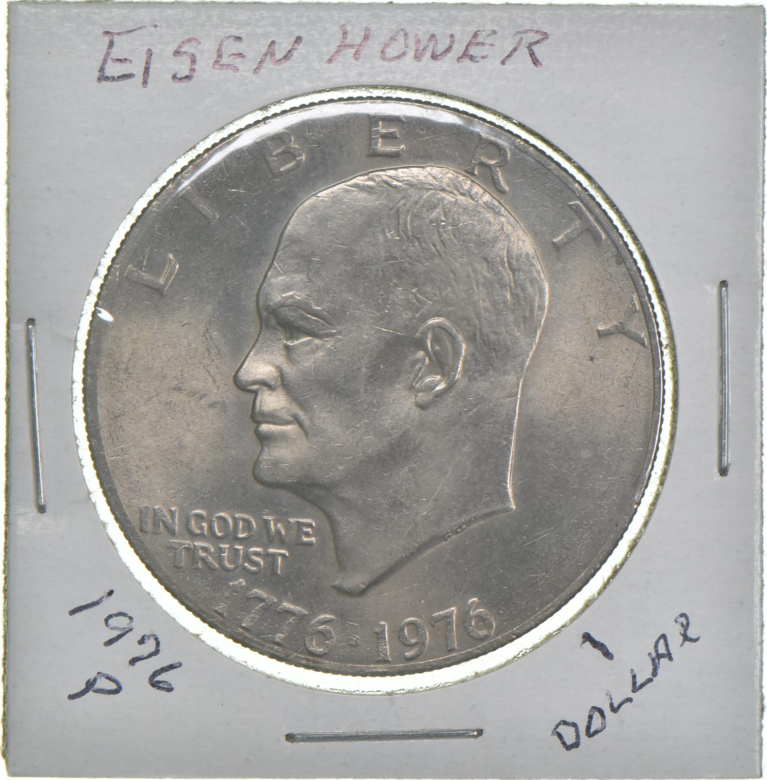 1976-P Eisenhower Bicentennial Dollar | Property Room