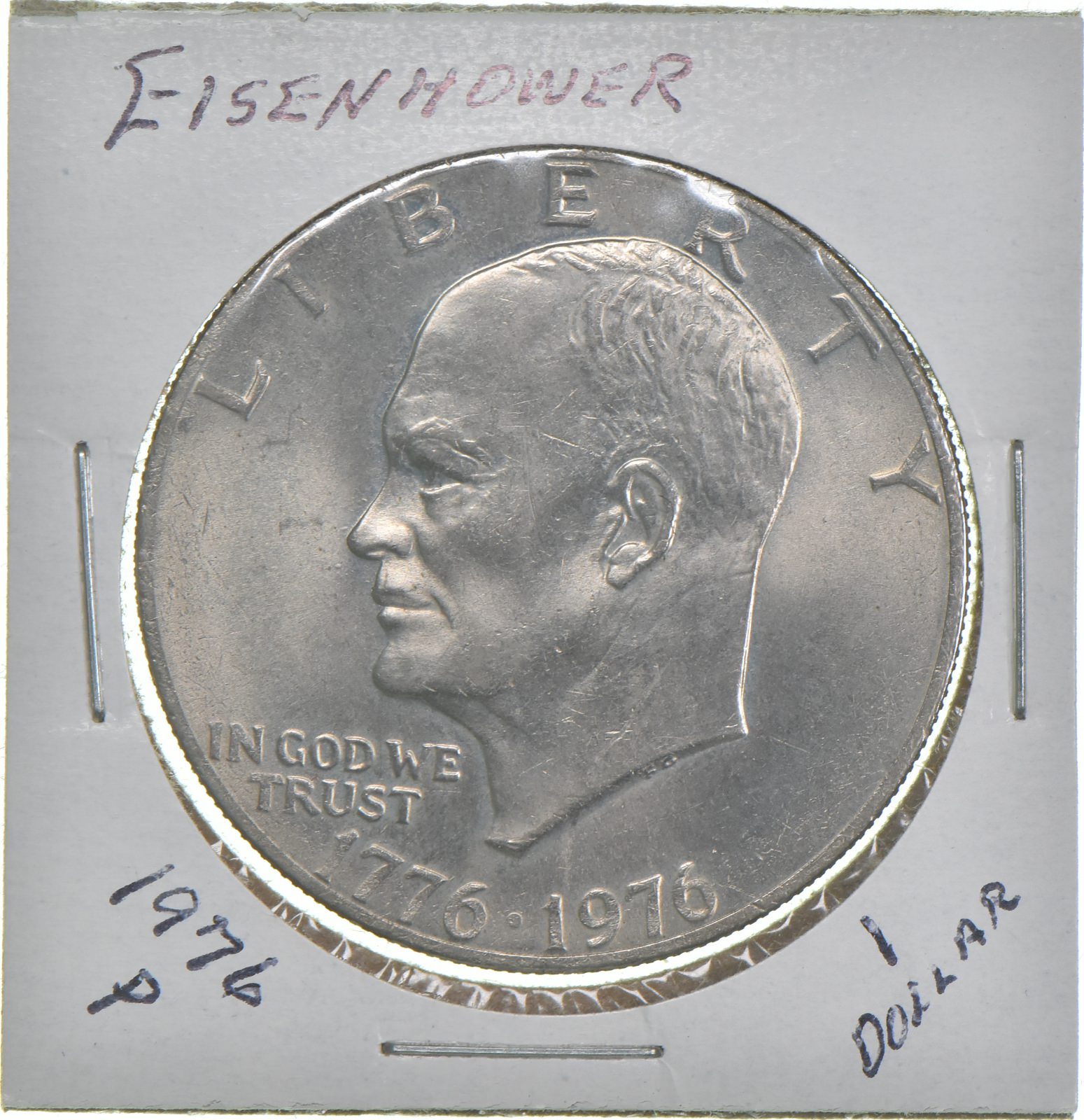 1976-P Eisenhower Bicentennial Dollar | Property Room