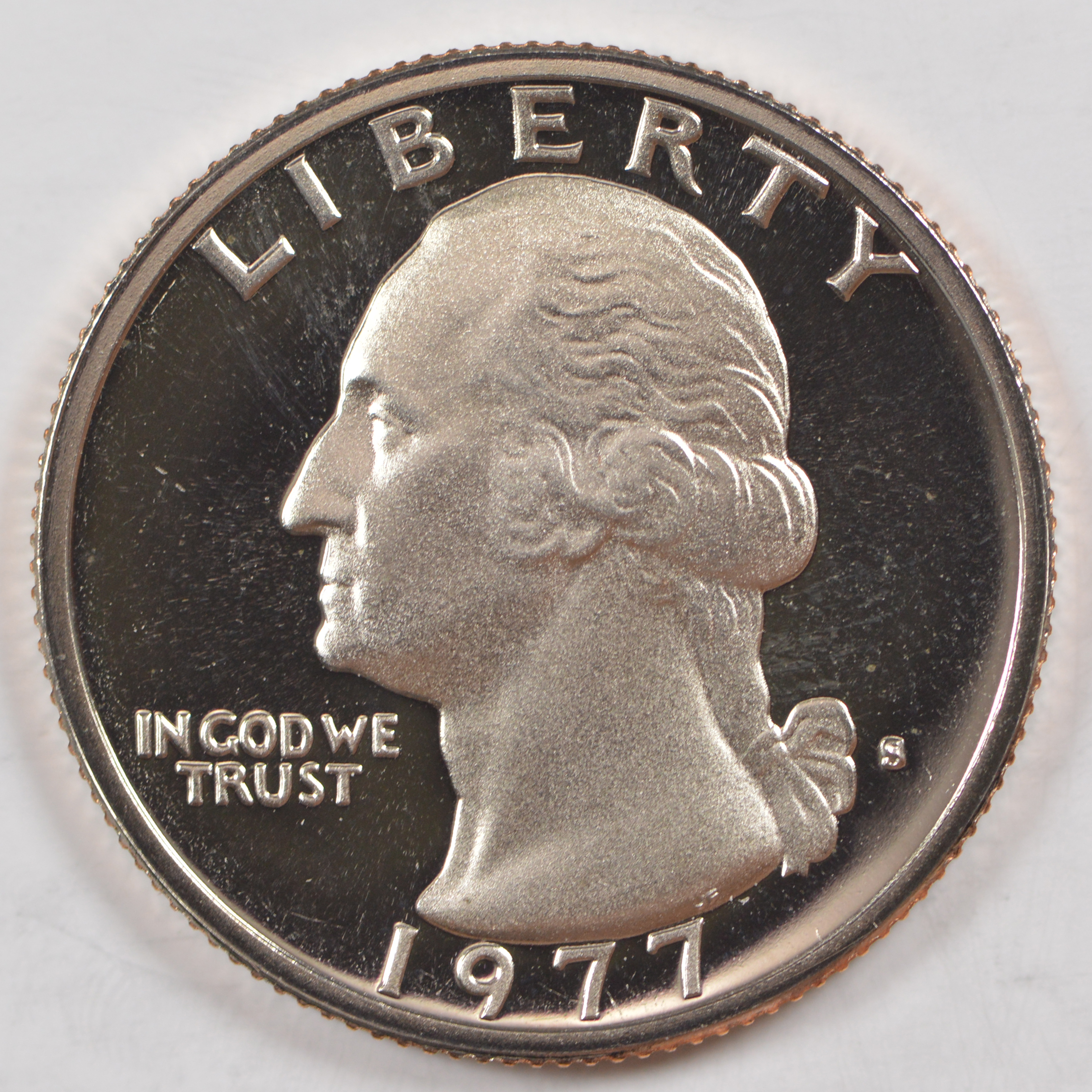 1977-S PROOF Washington Quarter - San Francisco Minted | Property Room