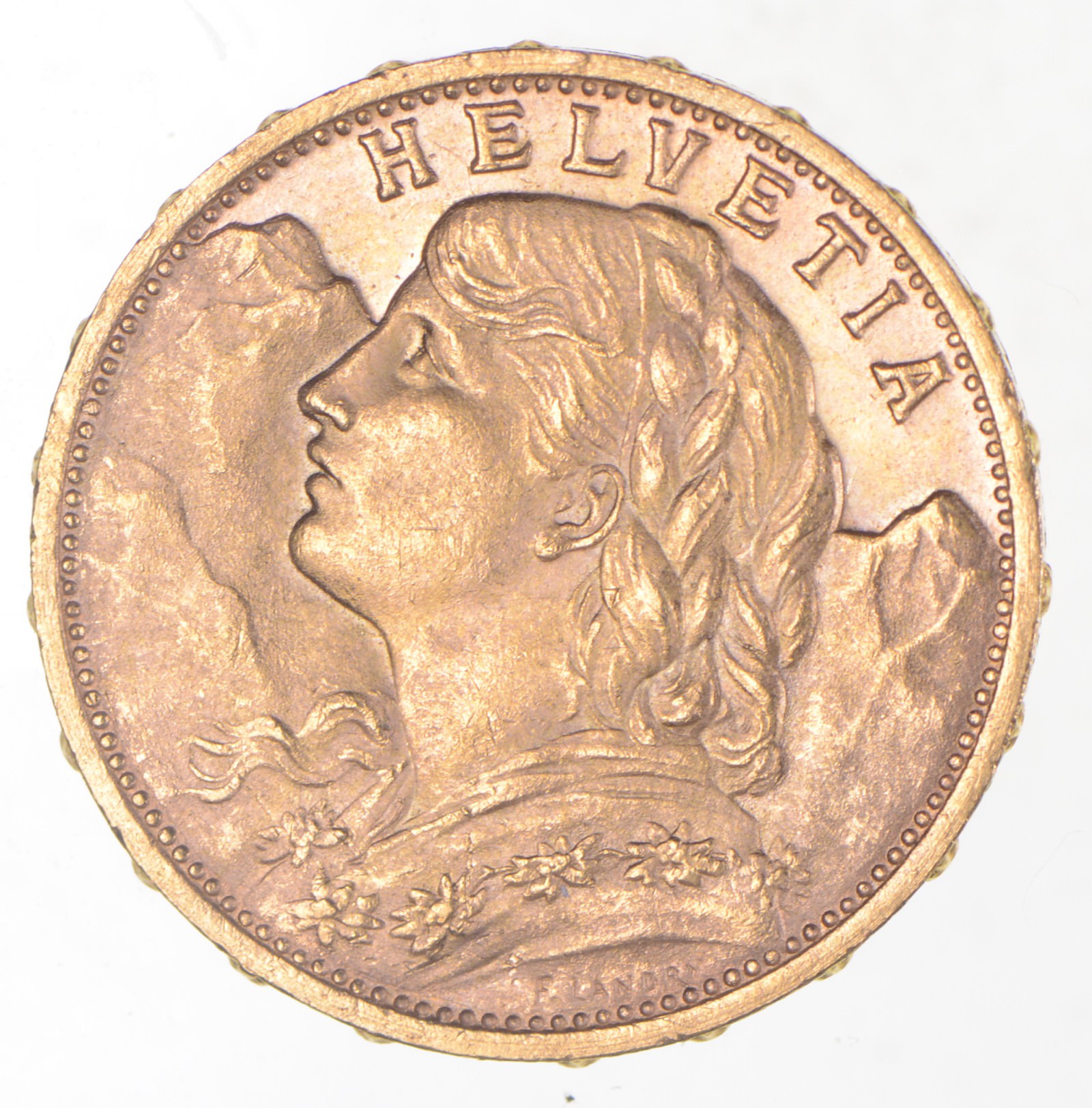 1980 Switzerland 20 Francs Gold Bullion | Property Room