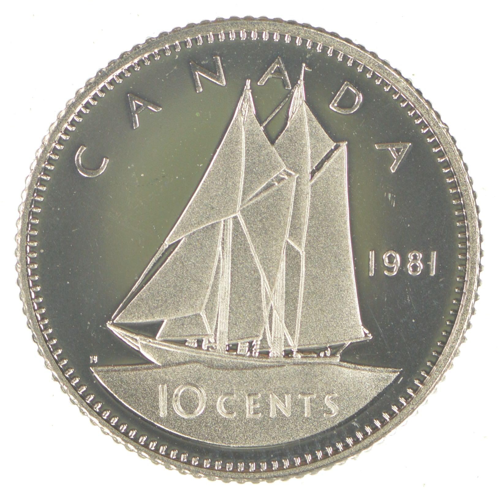 1981 Canada 10 Cents | Property Room
