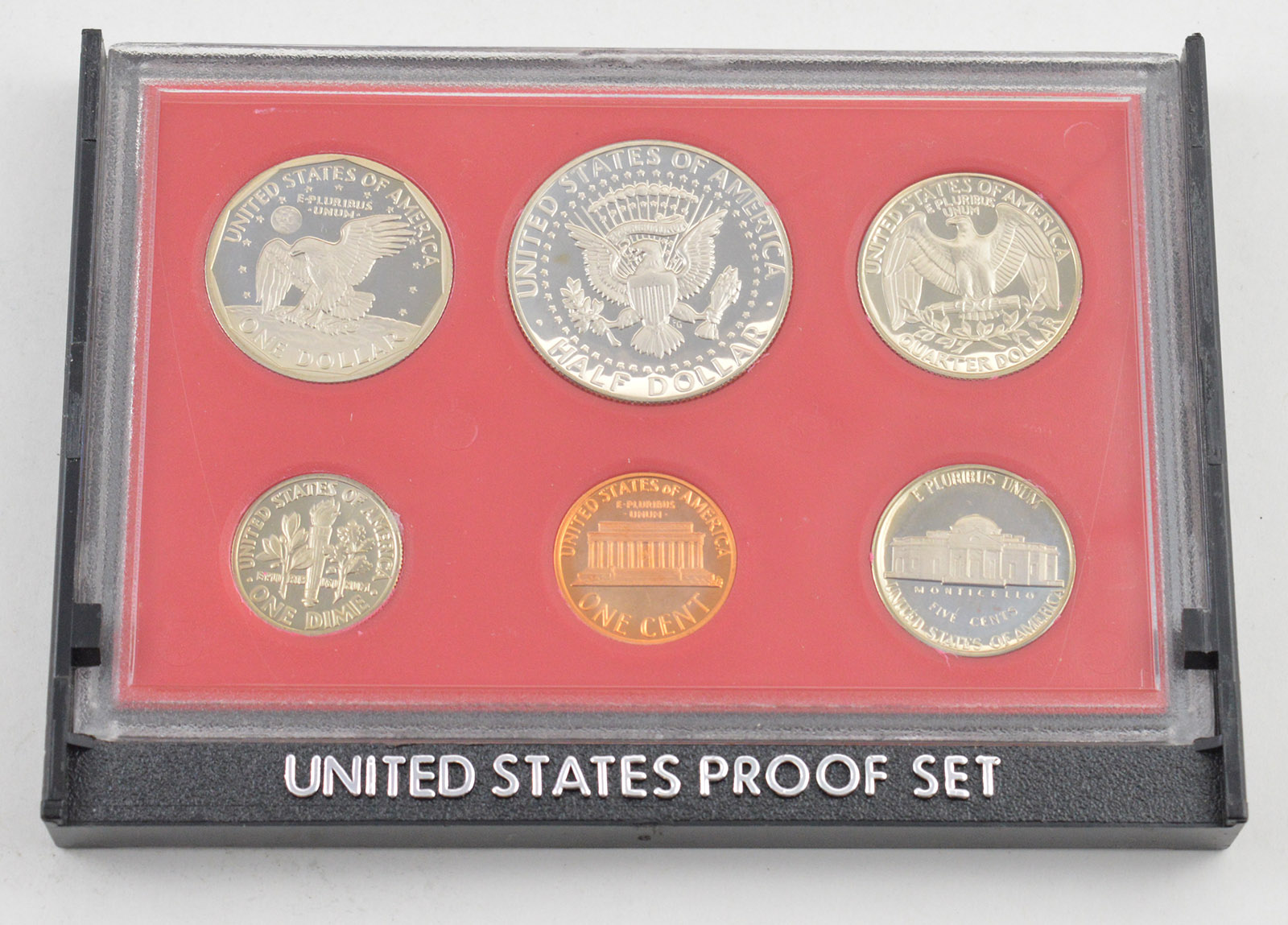 1981 United States Proof Set - Type 2 - Clear S | Property Room