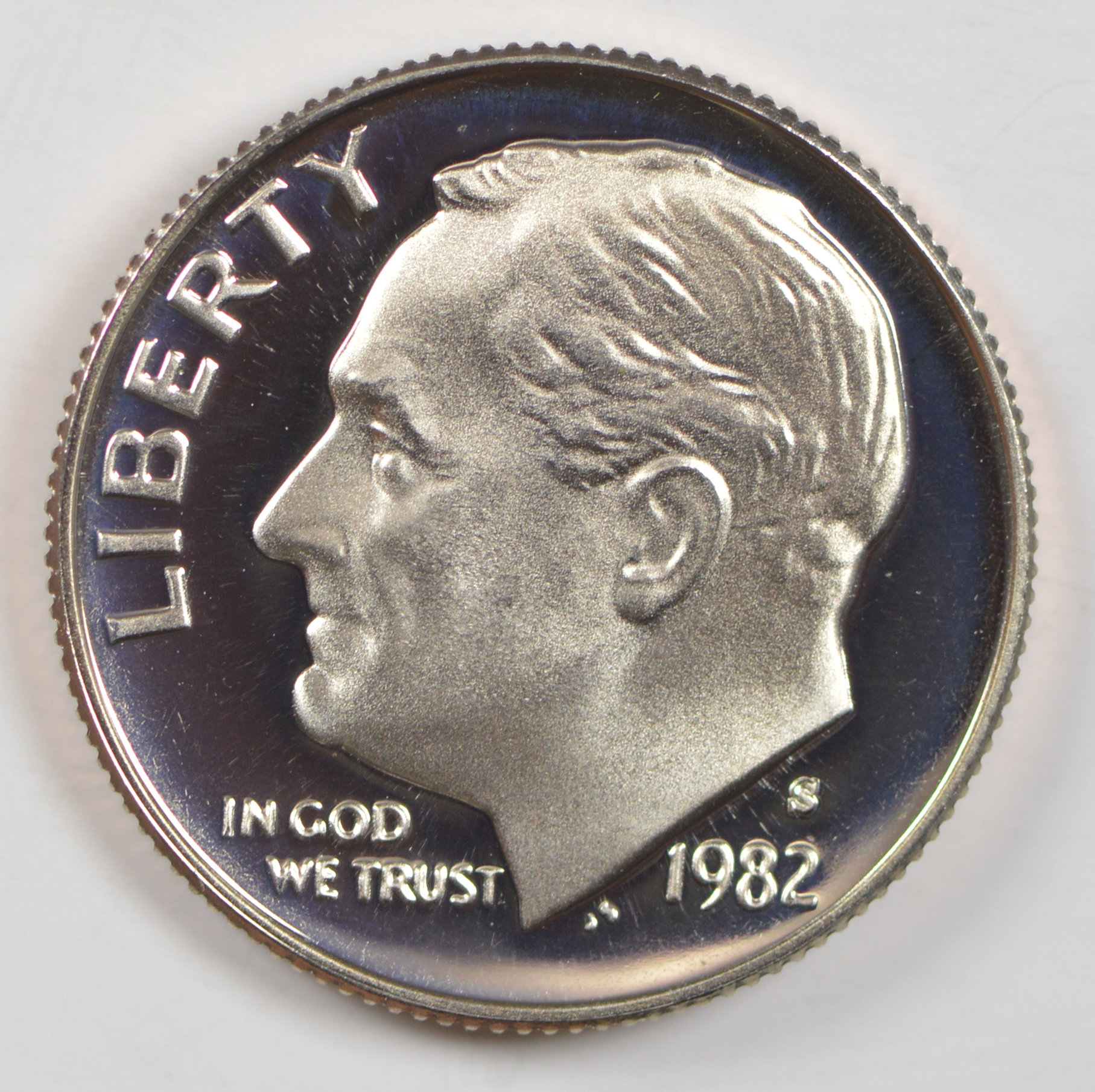 1982-S PROOF Roosevelt Dime - San Francisco Minted | Property Room