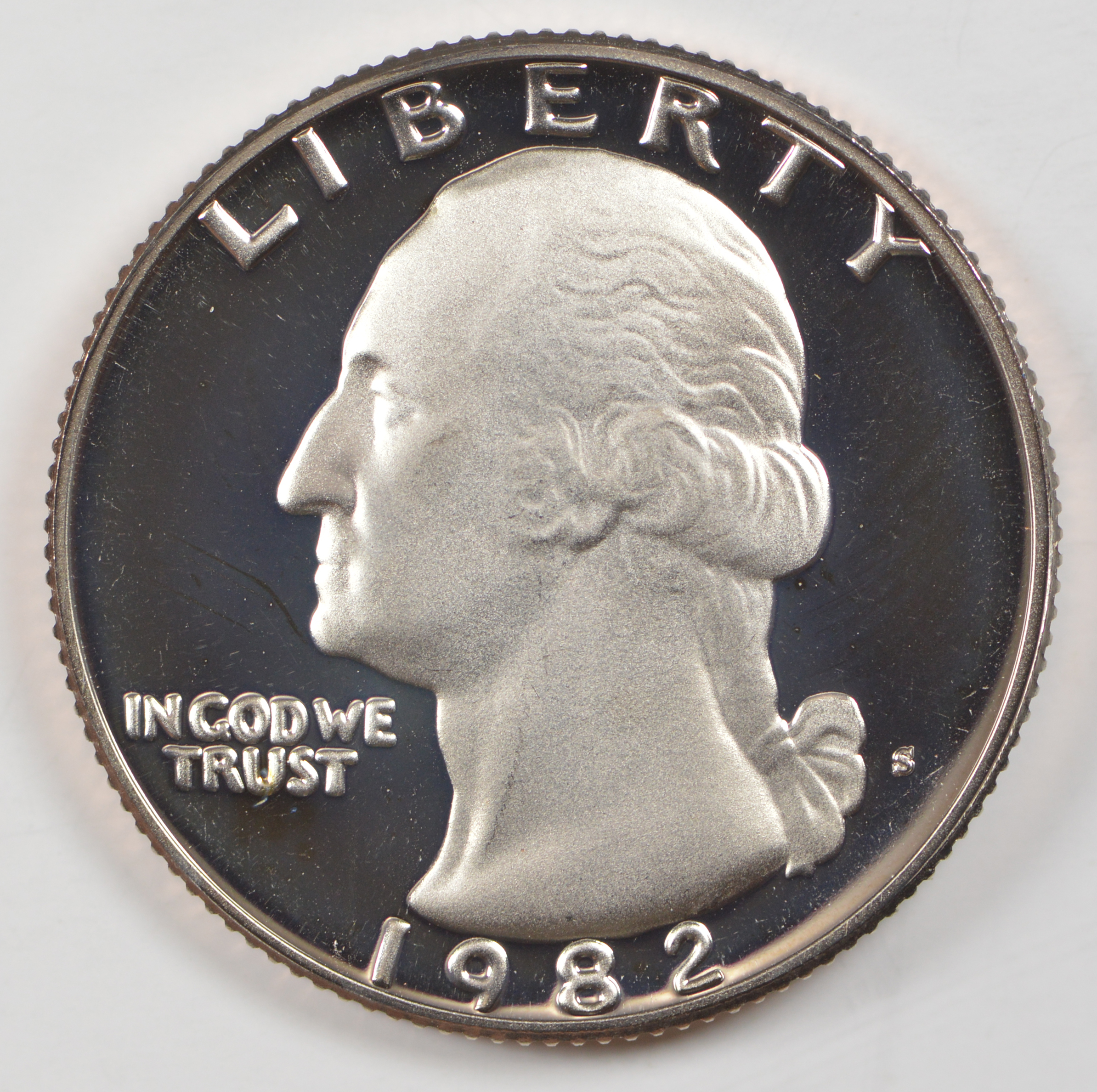 1982-S PROOF Washington Quarter - San Francisco Minted | Property Room