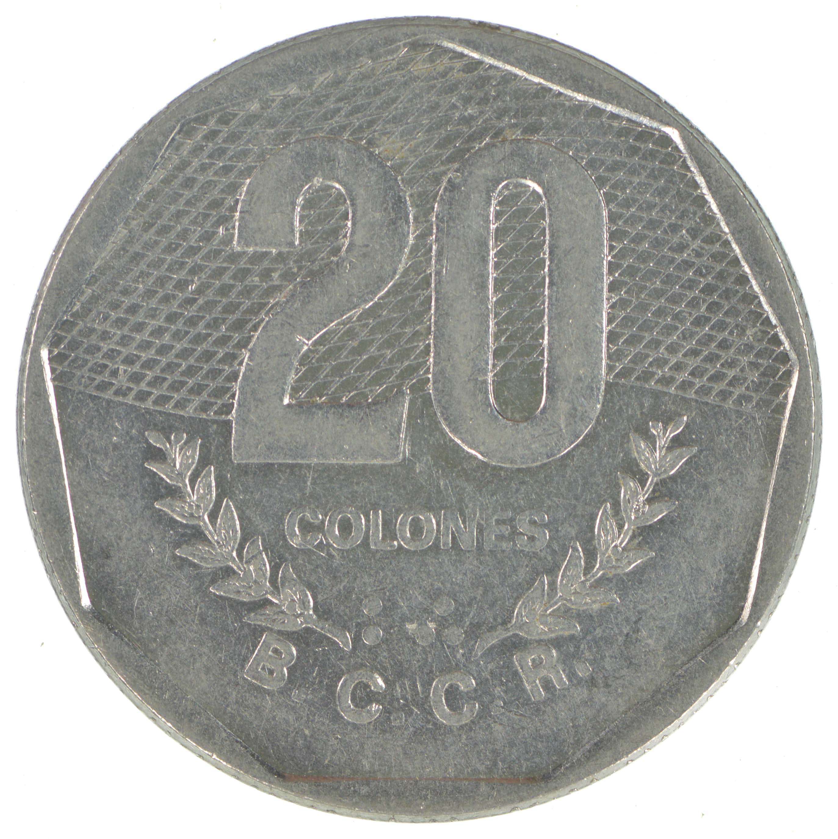1985 Costa Rica 20 Colones | Property Room