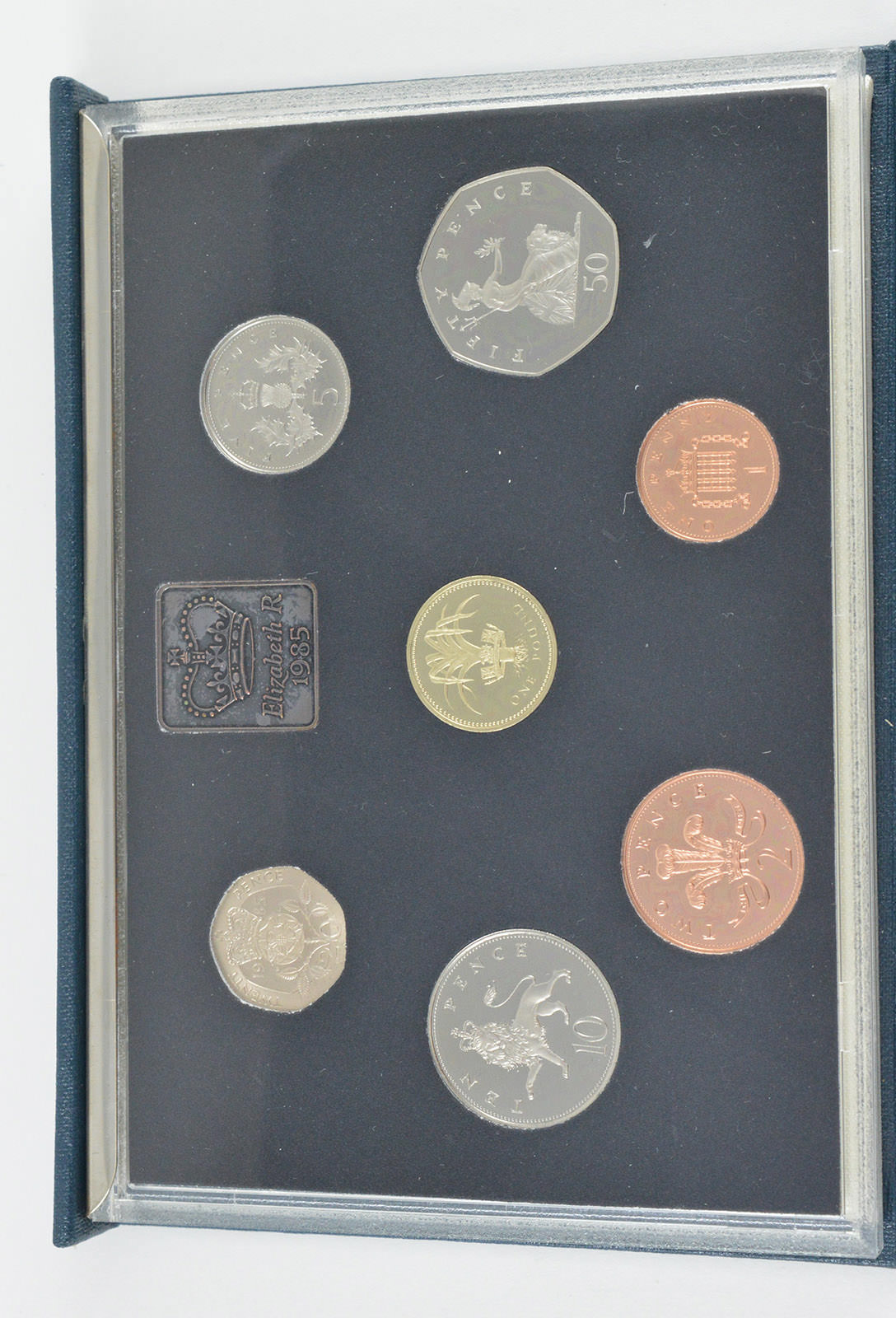 1985 United Kingdom Royal Mint Proof Coin Collection | Property Room