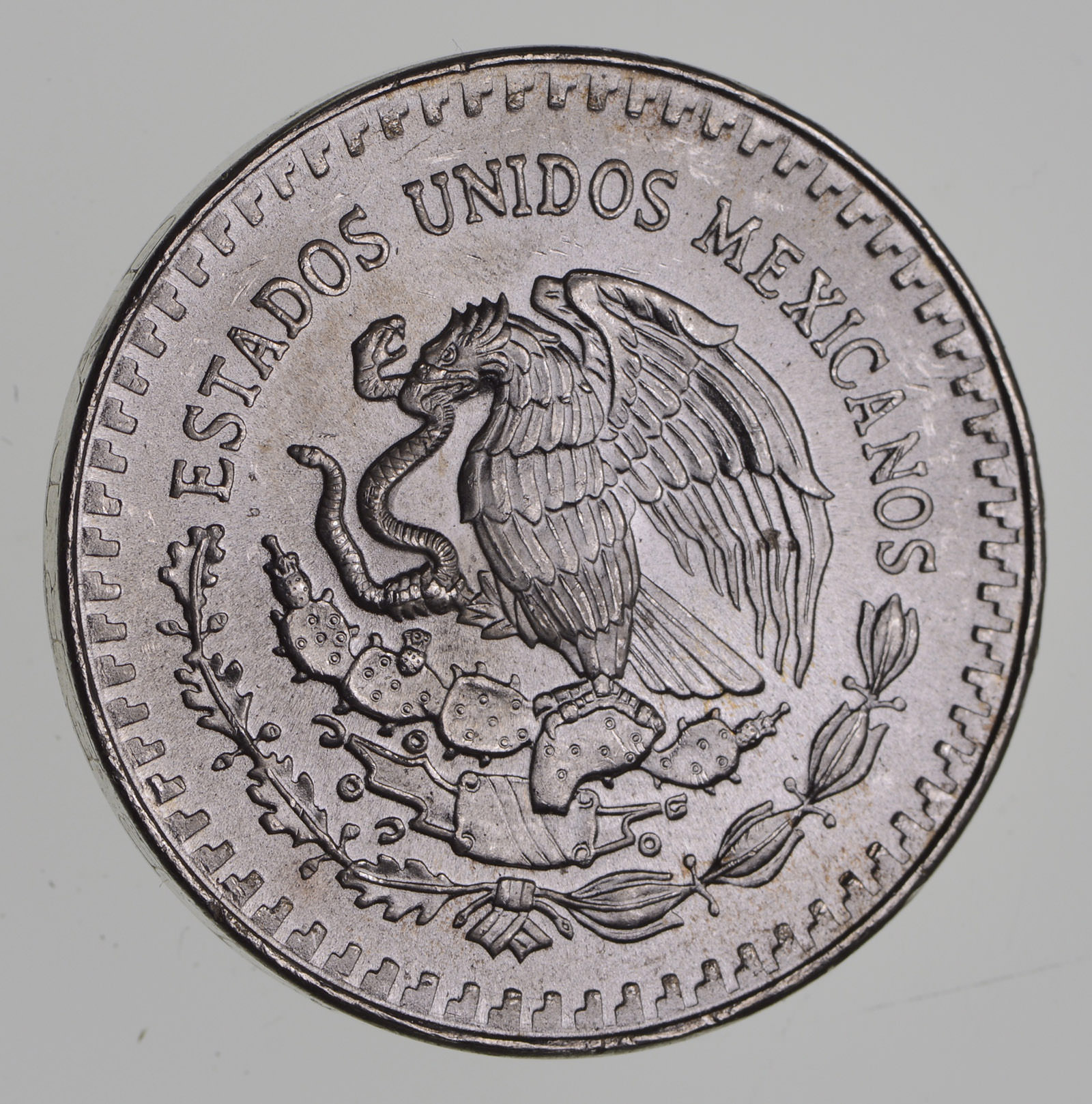 1986 Mexico Silver Libertad 1 Oz Silver Coin .999 Fine - Rare ...
