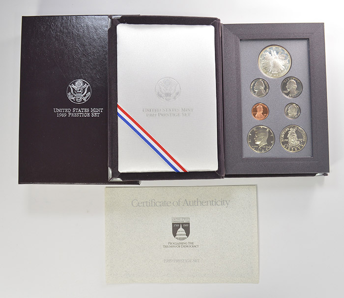 1989 Congressional US Mint - Prestige Proof Set - Includes ...