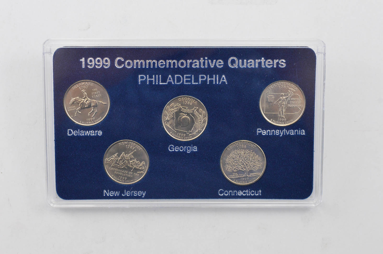 1999 Commemorative Quarters Philadelphia Mint Edition*In Original ...