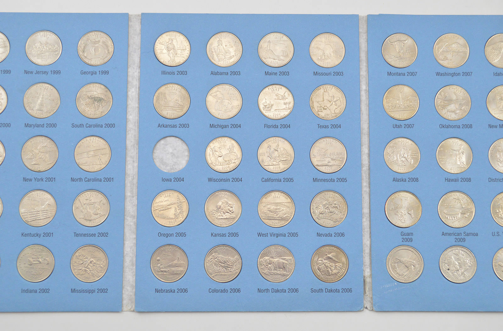 1999-2016 Washington Quarter US Coin Collection Set Non-Silver Lot ...