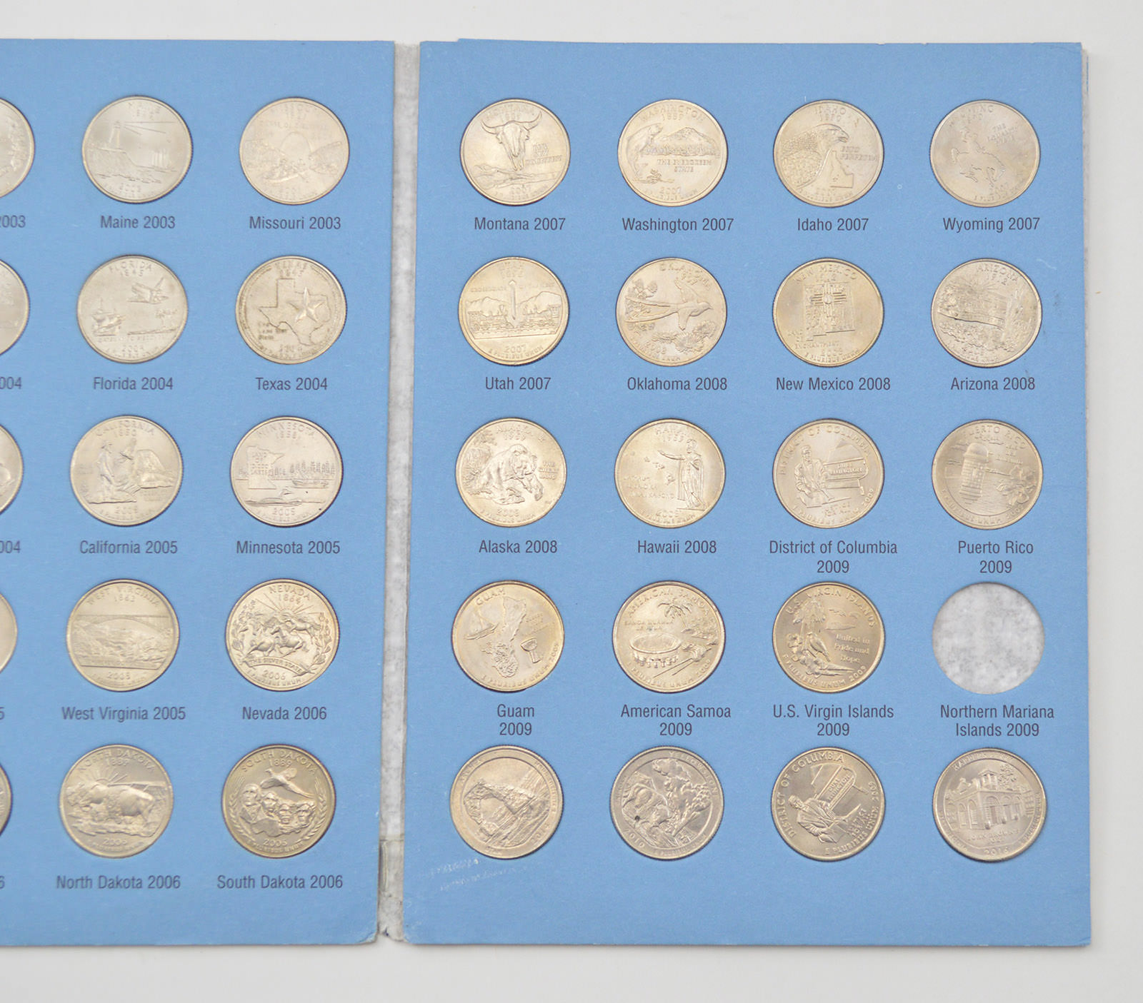 1999-2016 Washington Quarter US Coin Collection Set Non-Silver Lot ...