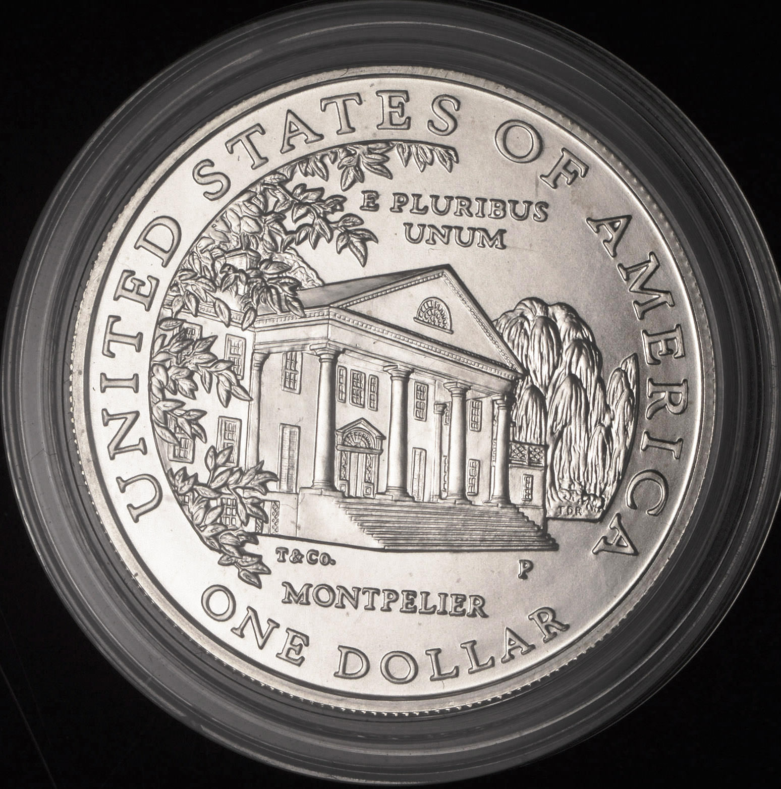 1999-P $1 Dolley Madison PROOF US Commemorative Silver Dollar Cap Only ...