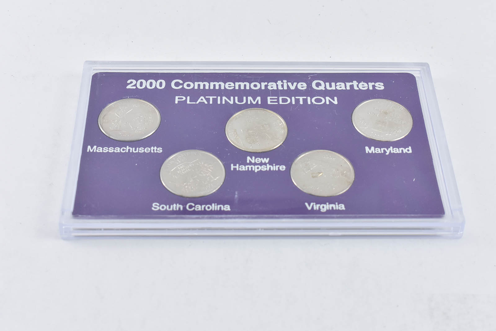 2000 Commemorative Quarters Platinum EditionMint Edition*In Original ...