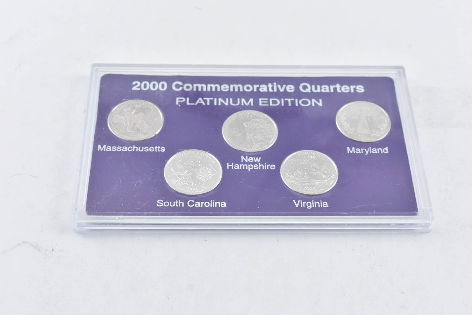 2000 Commemorative Quarters Platinum EditionMint Edition*In Original ...