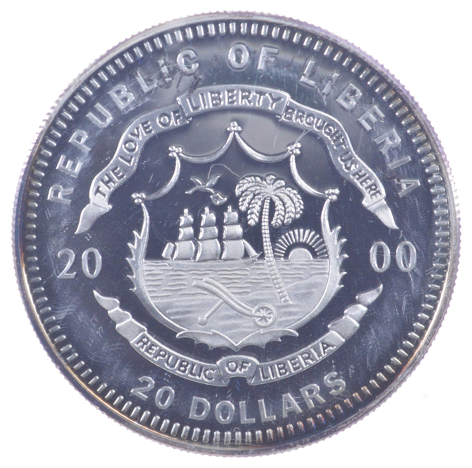 2000 II US President John Adams $20.00 Face Value 20 Grams .999 Fine ...