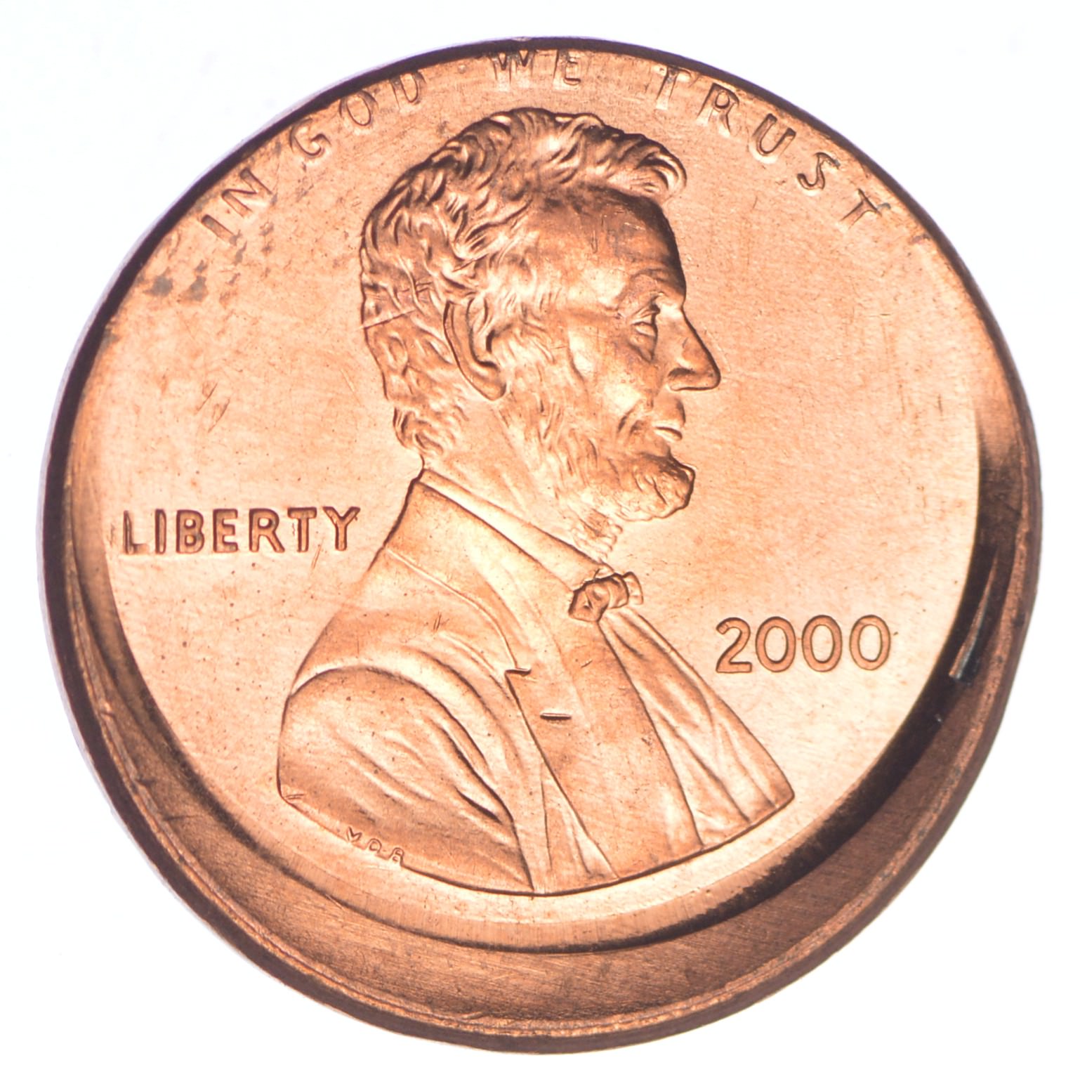 2000 Lincoln Memorial Cent *Condition: Off Center | Property Room