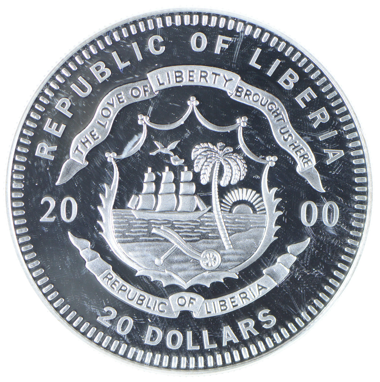 2000 President Franklin D. Roosevelt $20.00 Face Value 20 Grams .999 ...