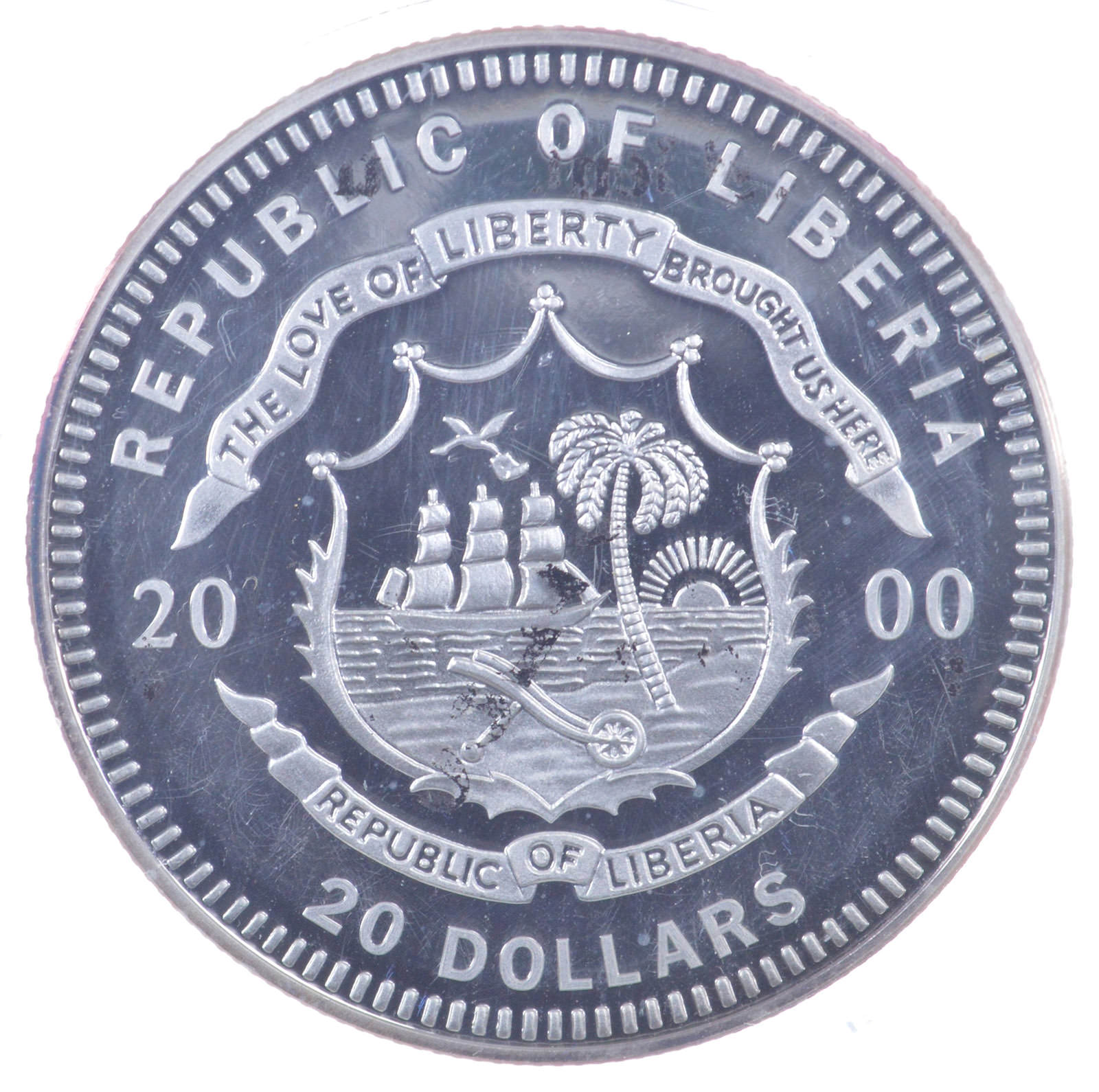 2000 XI US President James K Polk $20.00 Face Value 20 Grams .999 Fine ...