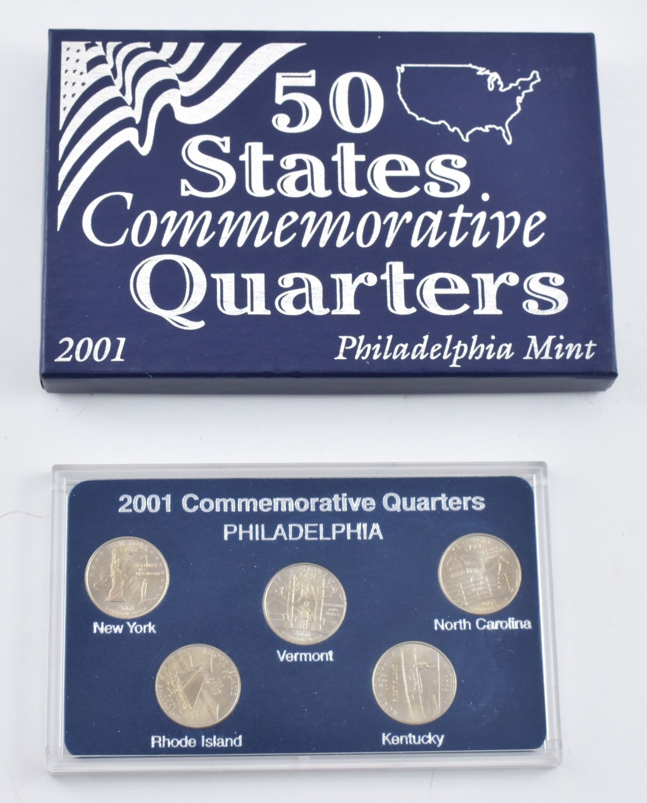 2001 Commemorative Quarters Philadelphia Mint Edition*In Original ...