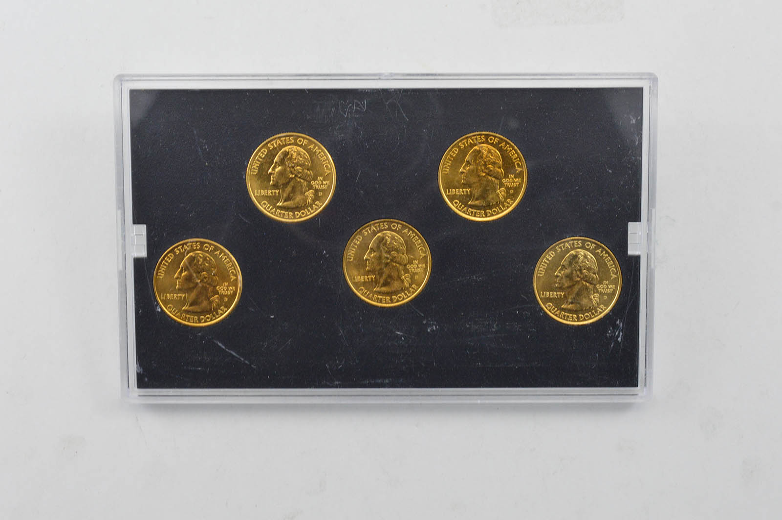 2004 Commemorative Quarters Gold Mint Edition*In Original Packaging ...
