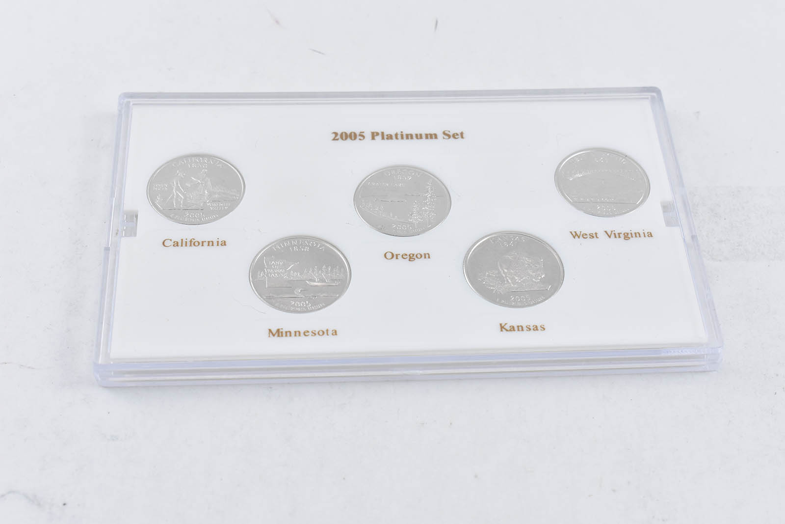 2005 Commemorative Quarters Platinum EditionMint Edition*In Original ...
