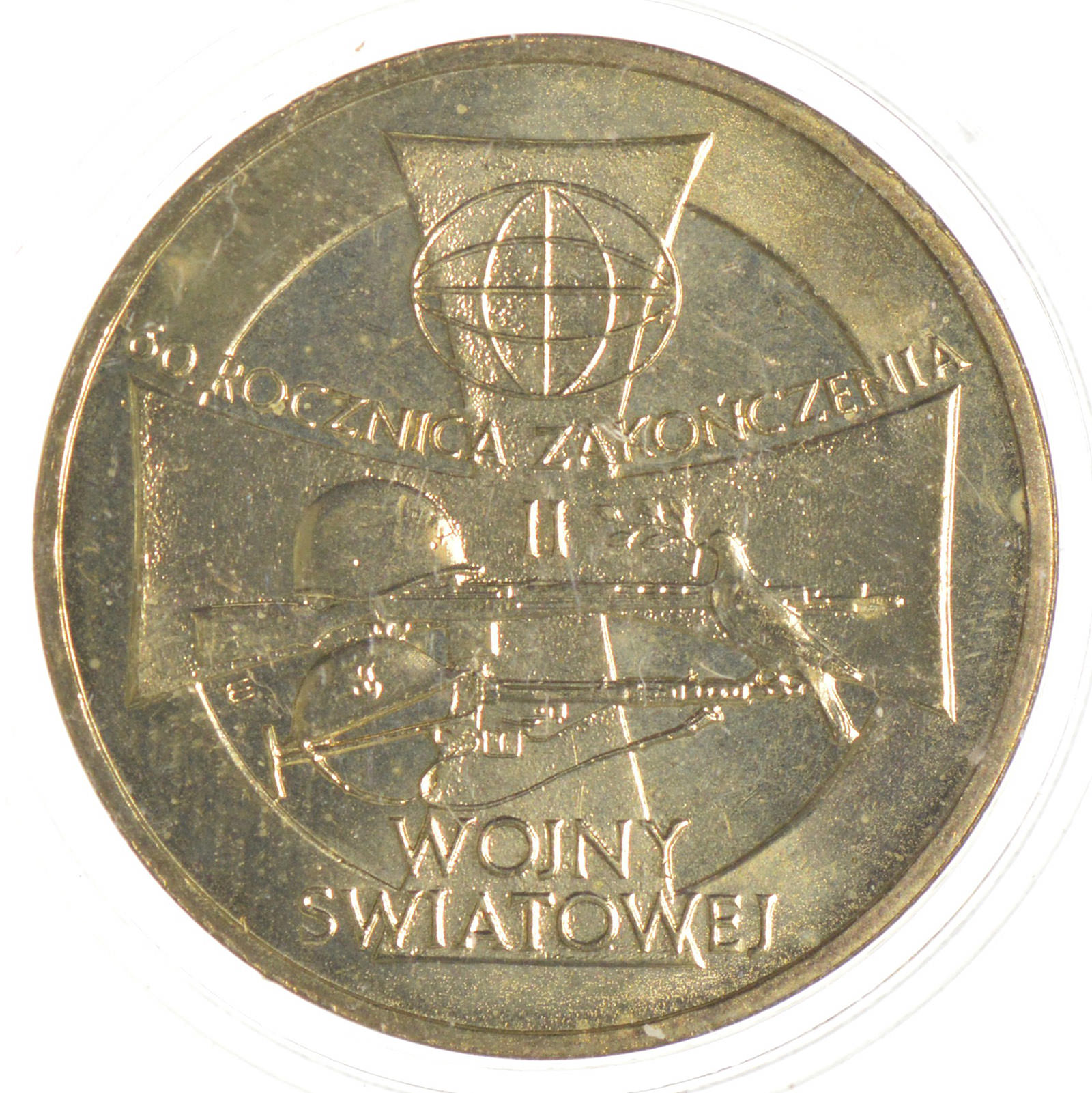 2005 Poland 2 Zlotych - 60th Anniversary of Ending World War II ...