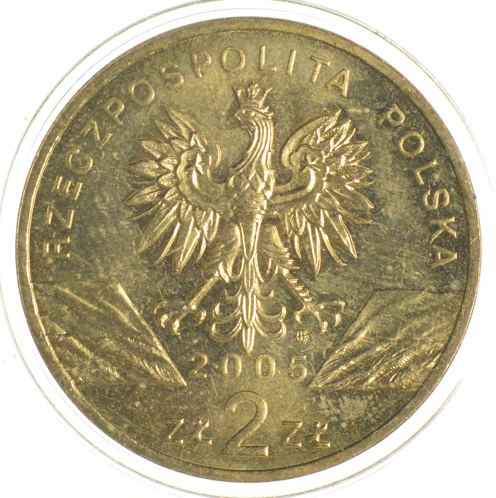2005 Poland 2 Zlotych - Animals of the World: Eagle Owl - Collectible ...