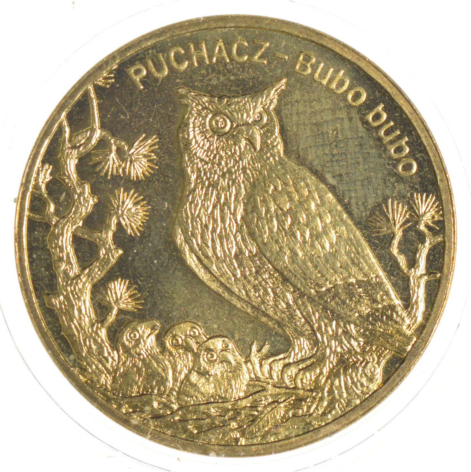 2005 Poland 2 Zlotych - Animals of the World: Eagle Owl - Collectible ...