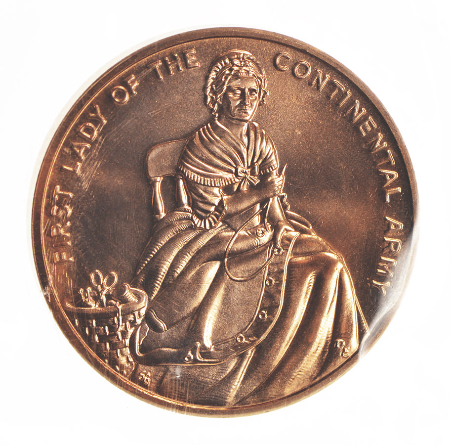 2007 Martha Washington Medal - 1st Lady - First Spouse Medal Series ...