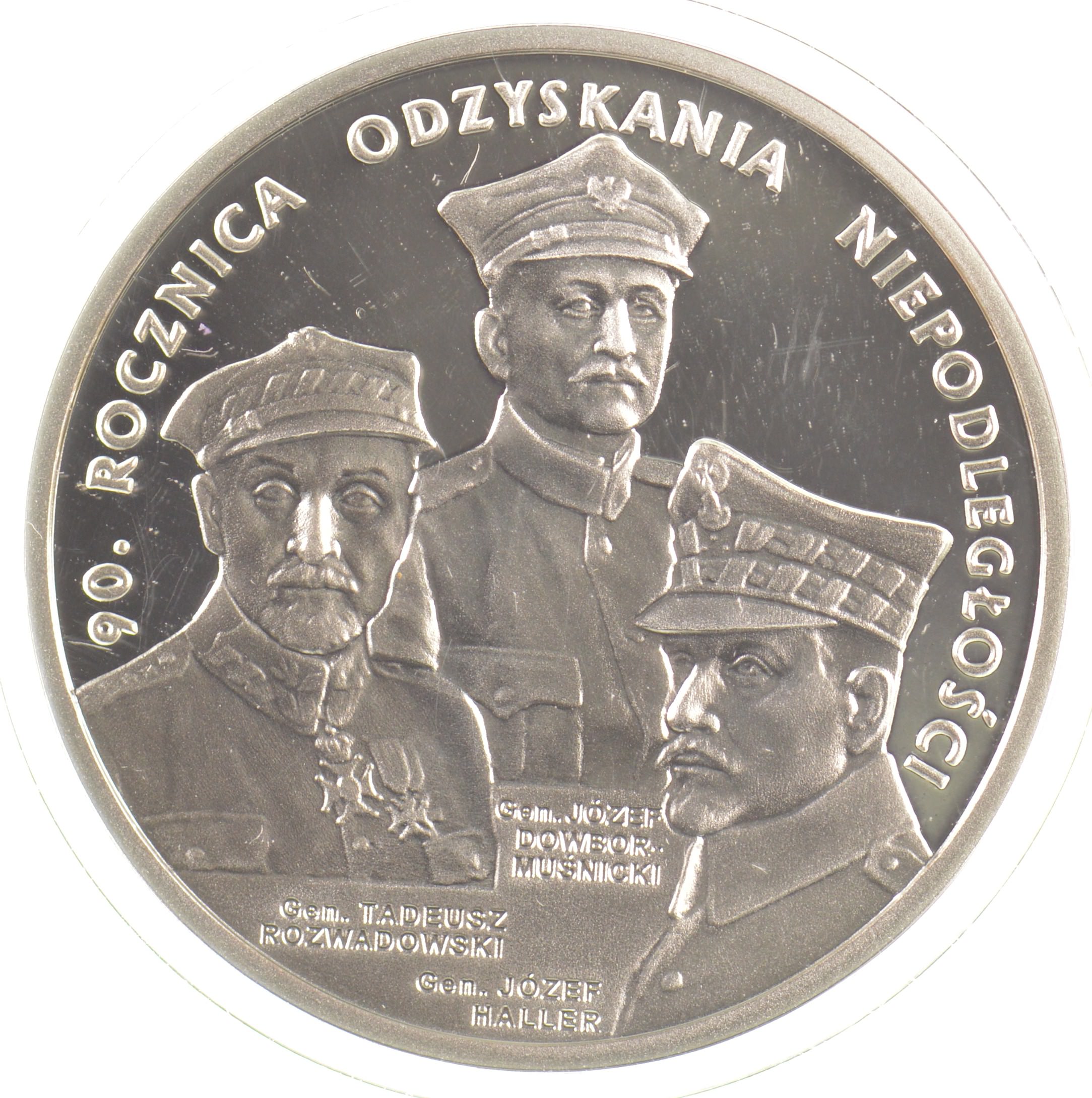 2008 Polish Silver Coin W/ National Bank of Poland Pamphlet | Property Room
