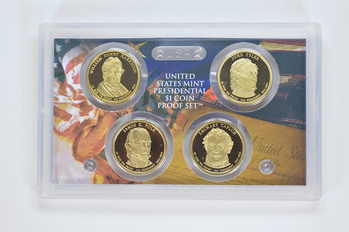 2009-S 4 Coin Presidential Dollar Proof Set | Property Room