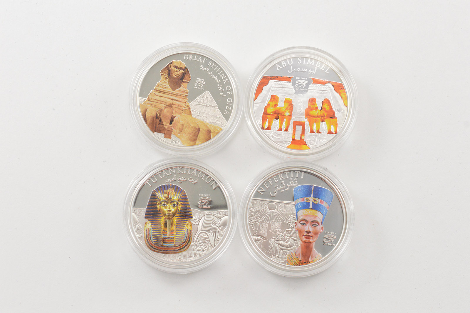 2012-2014 Cook Islands $5 & 2012 Cook Islands $1 - History Of Egypt ...
